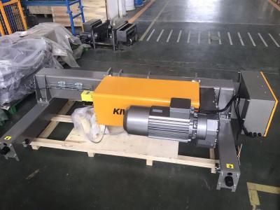China Radio Remote Control Double Girder Hoist Electric Wire Rope Hoist 5 Ton for sale