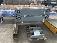 China 40Ton Span 22.5M European Style Double Girder Overhead Crane End Carriage for sale
