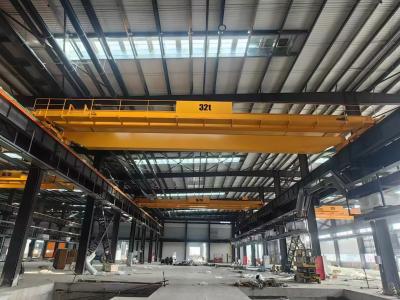 China Double Girder Overhead Crane Featuring Compact Low Headroom Design for Travel and Reduced for sale