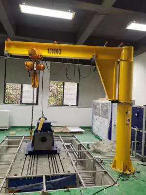 China 3-8m Electric Jib Crane 2t For Electric Lifting Floor Mounted for sale
