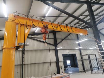 China 500kg Multi-scene Column Type Electric Rotating 360 Degree Jib Crane for sale