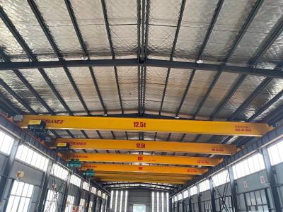 China 5000kg Electric Single Girder Overhead Crane Span 20m Workshop for sale