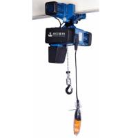 China 250kg 3m Double Speed Electric Chain Hoist With Motorized Trolley for sale