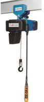 China 125kg 3m Electric Chain Hoist With Motorized Trolley Double Speed for sale