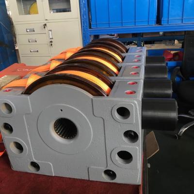 China Cranes Gantry Systems Rail Traveling Transfer Car DRS500 Wheel Block With Drive Motor for sale