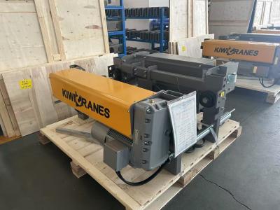 China 5ton 18m European Style Single Girder Wire Rope Hoist for sale