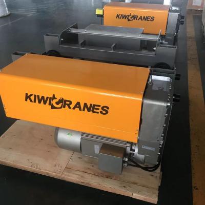 China Low Headroom Single Beam Electric Wire Hoist With C-shaped design European Style 16T 15M for sale