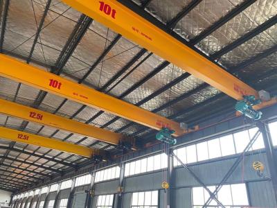 China 10Ton Electris Single Girder Overhead Crane Applies To Construction Site Lifter Warehouse for sale