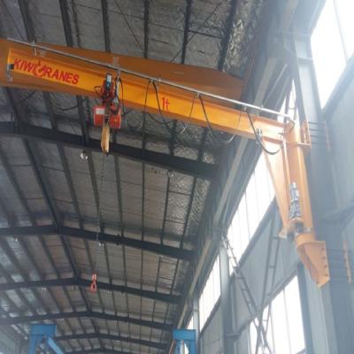 China Low Headroom Electric Jib Crane Fixed To The Wall 1 Ton for sale