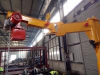China Free Standing Articulating Jib Crane With Intelligent Workshop use 500kg for sale