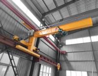 China Wall Mounted Jib Crane With Electric Hoist Free Standing Low Clearance 2000kg for sale