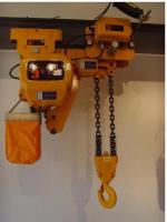 China Single-Speed Dual-Speed Electric Chain Hoist with Magnetic Brake 3.3m/min for sale