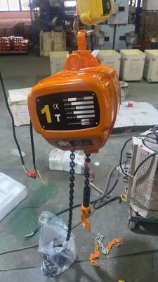 China Electric Chain Hoist Featuring 1t Capacity Compact Lightweight Structure and Dual Braking Safety Mechanisms for sale