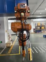 China Compact Electric Chain Hoist for Limited Headroom Spaces and Dense I-Beam Rails in Industrial Settings for sale