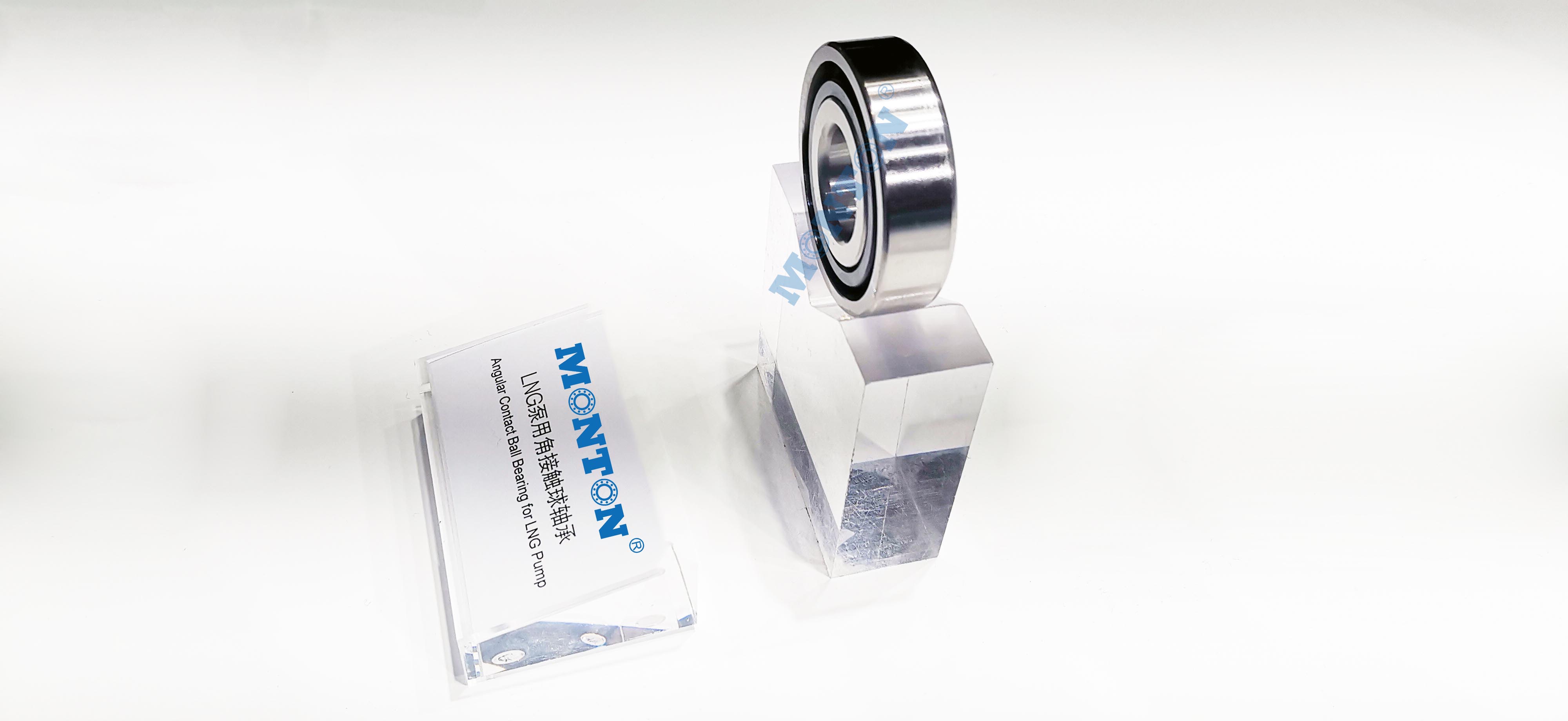 LNG pump bearing on exhibition