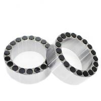 China PDC bearing Diamond bearing PDC Thrust bearing  φ124 xφ80 x H26 polycrystalline diamond bearings for sale
