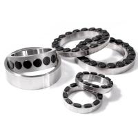 China PDC bearing Diamond bearing PDC Thrust bearing  φ124 xφ80 x H26 polycrystalline diamond bearings for sale