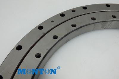 China XU060111 76.2*145.79*15.87mm Rotary Table Surface Grinding Machine Worm Drive Three Row Roller Slewing Bearing for sale