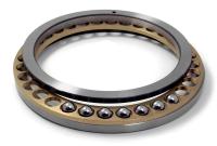 China 751115MSP/5 75*81*94mm Single direction angular contact thrust ball bearings for sale