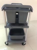 China Cleaning Cart and Hotel Supplies and Catering Products and Restaurant Cart and Utility Cart and Trolley Cart AF08183 for sale