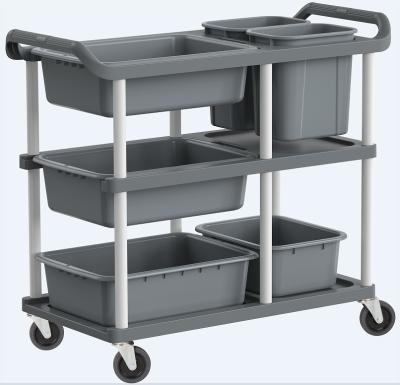 China Cleaning Cart and Hotel Supplies and Catering Products and Restaurant Cart and Utility Cart and Trolley Cart AF08183 for sale