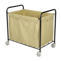 China Multipurpose laundry cart featuring robust design and large capacity ideal for commercial laundry and hospitality sectors for sale