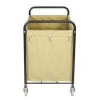 China Multipurpose laundry cart featuring robust design and large capacity ideal for commercial laundry and hospitality sectors for sale