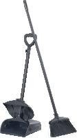 China Multi Purpose Cleaning Tools Plastic Broom and Dustpan Set Crafted to Enhance Cleaning Efficiency in Commercial Buildings for sale