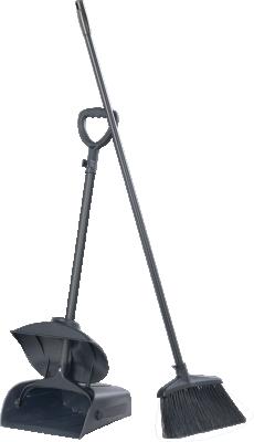 China Multi Purpose Cleaning Tools Plastic Broom and Dustpan Set Crafted to Enhance Cleaning Efficiency in Commercial Buildings for sale
