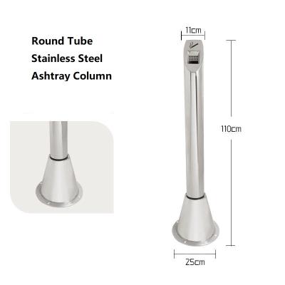 China Heavy duty stainless steel dustpan with standing design perfect for in hotels commercial buildings offices and outdoor environments for sale