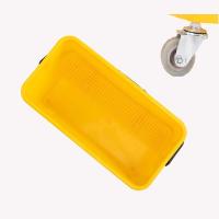 China Clean the trolley bucket 24 liter capacity plastic material eco friendly design suitable for professional cleaning tasks for sale