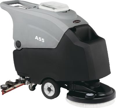 China BY 24V Battery Easy Handling Push Behind Floor Cleaning Scrubber Cleaning Equipment for sale