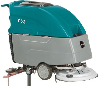 China Baiyun Cleaning High Effective Automatic Scrubber Floor Cleaning Electric Scrubber Y52 for sale