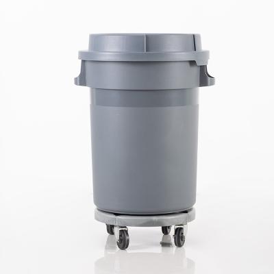 China AF07504/AF07505 Baiyun Cleaning  80L/120L Circular Outdoor  Garbage Can for sale