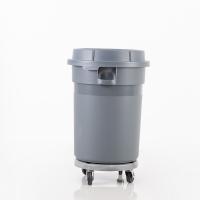 China AF07504/AF07505 Baiyun Cleaning  80L/120L Circular Outdoor  Garbage Can for sale
