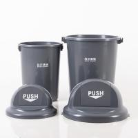 China AF07515 / AF07516 60L/120L Mall  Lobby Outdoor Circular Garbage Can for sale