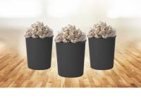 China AF07011 10L Room Round Dustbin Plastic Material Outdoor Trash Bin for sale