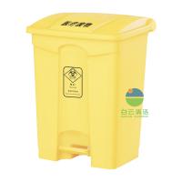 China Outdoor Dustbin Cleaning Products Baiyun Cleaning AF07317 AF07318 68L 87L Plastic Foot Control Garbage Can with Pedal for sale