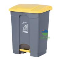 China Outdoor Dustbin Cleaning Products Baiyun Cleaning AF07317 AF07318 68L 87L Plastic Foot Control Garbage Can with Pedal for sale