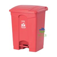 China Outdoor Dustbin Cleaning Products Baiyun Cleaning AF07317 AF07318 68L 87L Plastic Foot Control Garbage Can with Pedal for sale