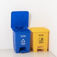 China Outdoor Dustbin Cleaning Products Wholesale 15L 25L 35L 45L 55L Plastic Foot-control PedalFood Medical Classification Waste Bins for sale