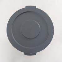 China AF07501-AF07503 80L/120L/168L  Baiyun Cleaning With Wheel-base Circular Garbage Can Waste Bin Trash Can for sale