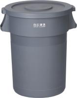 China AF07508-AF07510 80-168L  Baiyun Cleaning Without Wheel-base Garbage Can Waste Bin Trash Can for sale