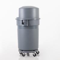 China AF07517-AF07518 120L Baiyun Cleaning Circular Garbage Can Waste Bin Trash Can for sale