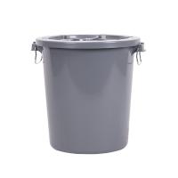 China AF07519-AF07521 65L-110L Baiyun Cleaning Circular Garbage Can Waste Bin Trash Can for sale
