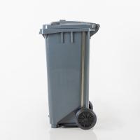 China Baiyun Cleaning AF07601B 120L  Foot Control Garbage Can Outdoor Trash Bin Plastic Bin Wast Bin Foot Pedal Middle Pedal for sale