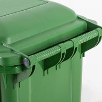 China Baiyun Cleaning AF07601C 120 Foot Control Middle Pedal Garbage Can Outdoor Trash Bin Plastic Bin Waste Bin Foot for sale