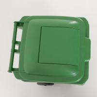 China Baiyun Cleaning AF07601C 120 Foot Control Middle Pedal Garbage Can Outdoor Trash Bin Plastic Bin Waste Bin Foot for sale