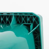 China Baiyun Cleaning AF07603 240L Foot Control Garbage Can Outdoor Trash Bin Plastic Bin Wast Bin Foot Pedal Middle Pedal for sale