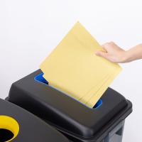 China AF07333  Baiyun Cleaning 60 L Outdoor Hotel Mall Waste Classification Bins Gathering Paper Bottle for sale